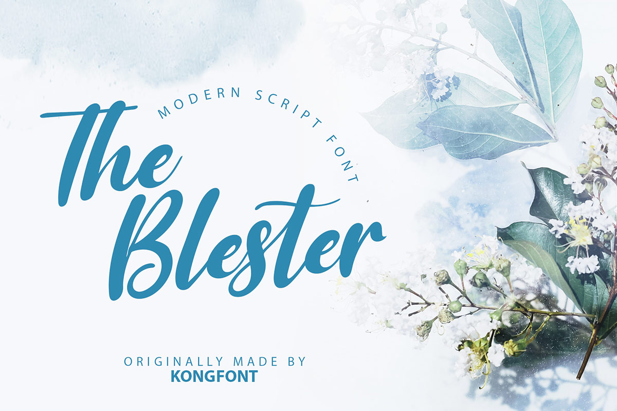 The Blester Font Kong