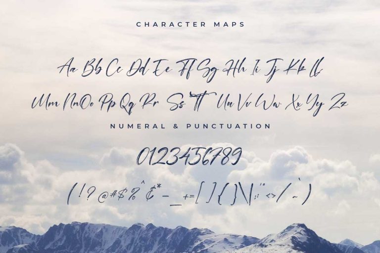 Geoffrey Signature Font - Font Kong