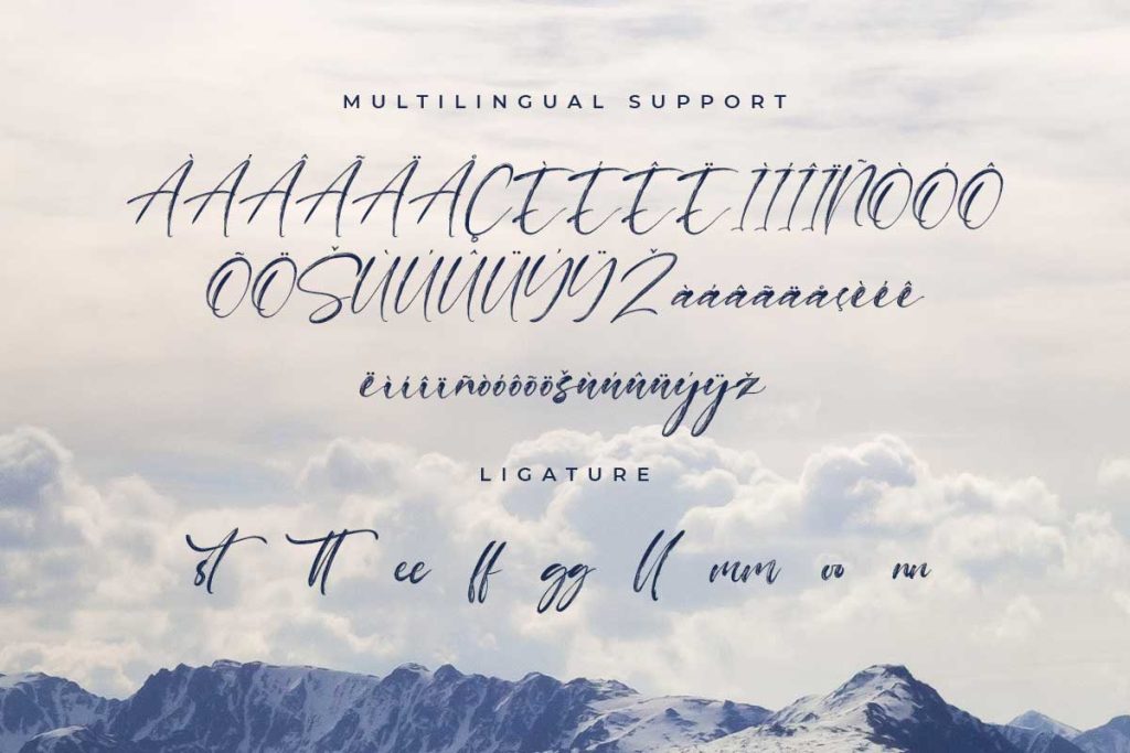 Geoffrey Signature Font - Font Kong