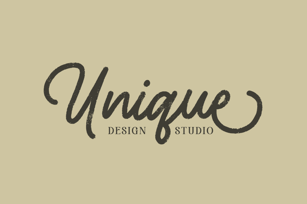 Shellbie Rough Monoline Script Font - Font Kong