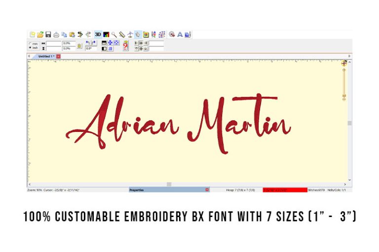 Adrian Martin Embroidery Font, Embroidery Bx Font, Embroidery Script Font, Adrian Martin Font ...