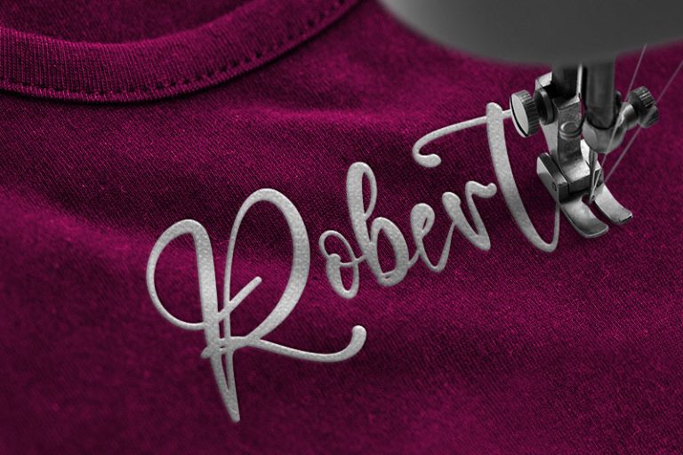 Madison Script Embroidery Font, Embroidery Handwritten Script Font, Bx ...