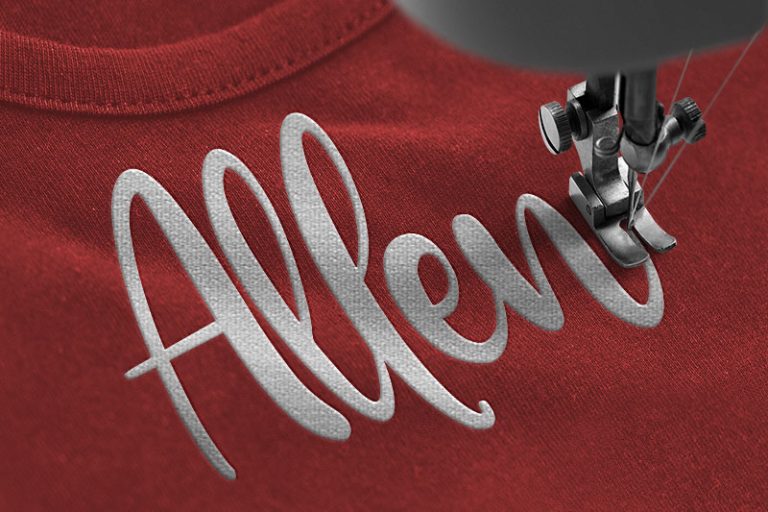 Dylan Samuel Embroidery Font, Embroidery Handwritten Script Font, Bx ...