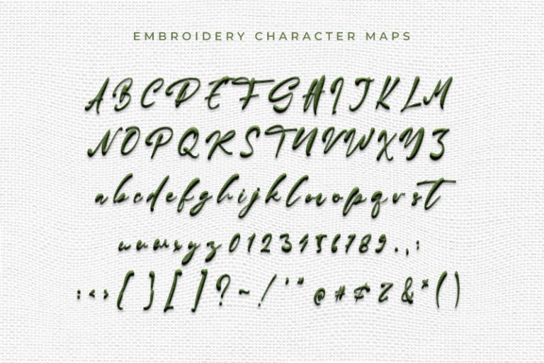 Jason Mary Embroidery Font, Embroidery Script Font, Bx Embroidery Fonts ...