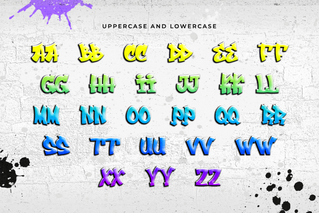 StreetFunk Graffiti Modern Graffiti Font - Font Kong