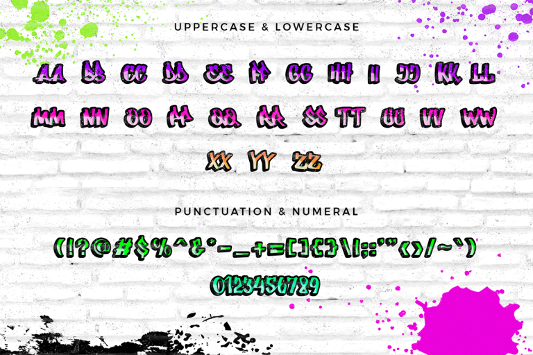 Urban Graffiti Modern Graffiti Font - Font Kong