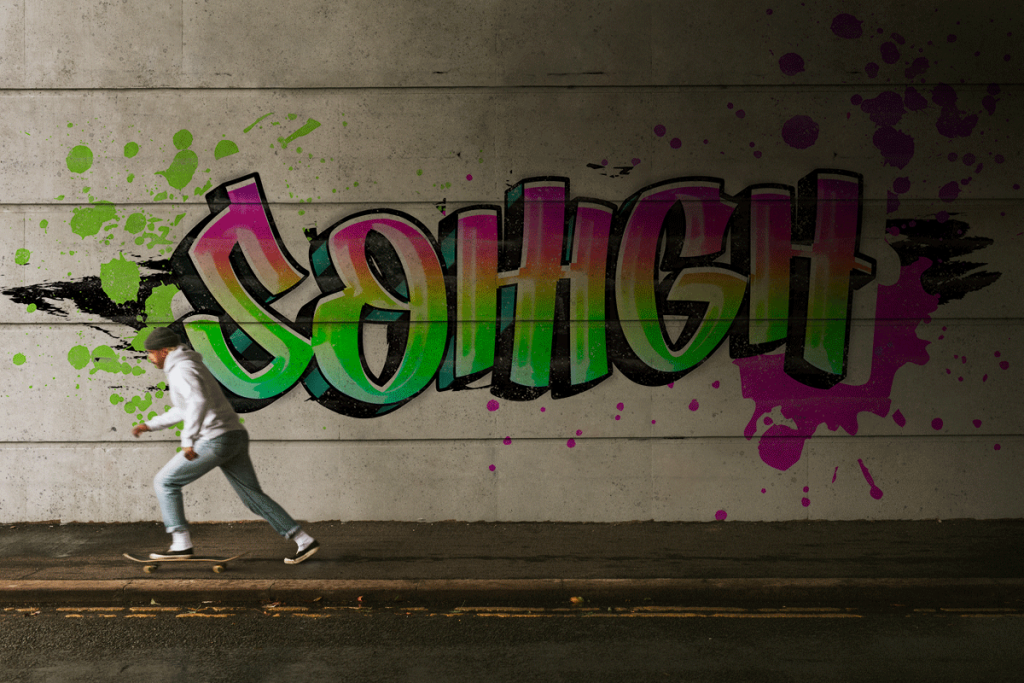 Urban Graffiti Modern Graffiti Font - Font Kong