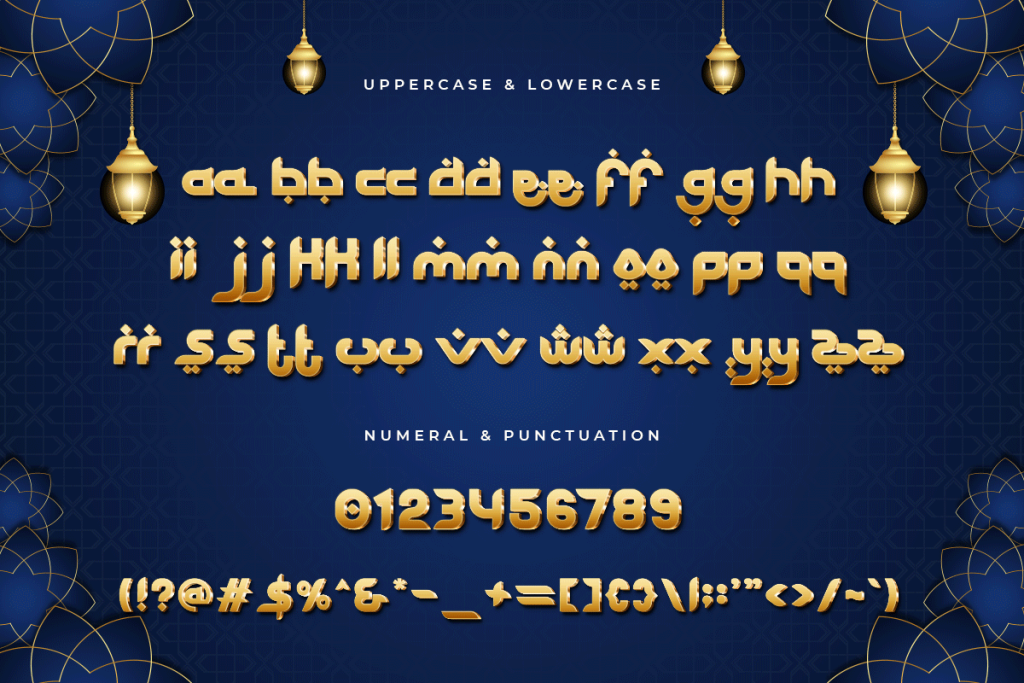 Barakallah Modern Arabic Font - Font Kong