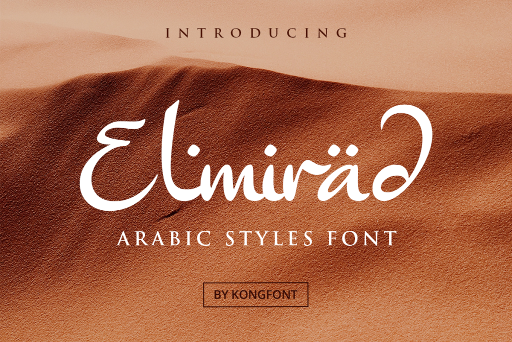 Elmirad Modern Arabic Font - Font Kong