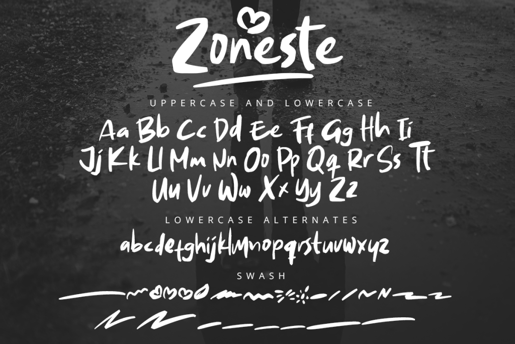 Zoneste Modern Display Font - Font Kong