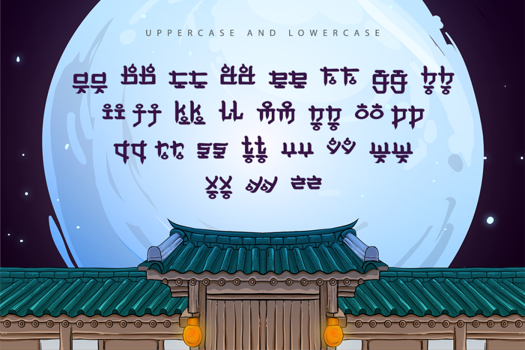 South Korea Modern Korean Font - Font Kong