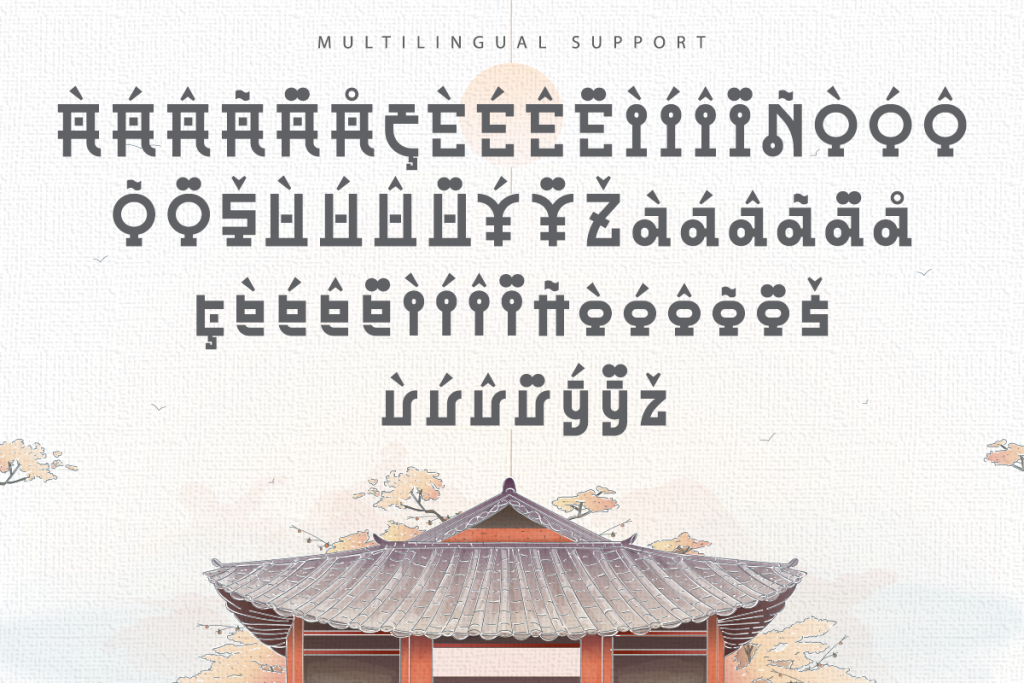 Seoul Modern Korean Font - Font Kong
