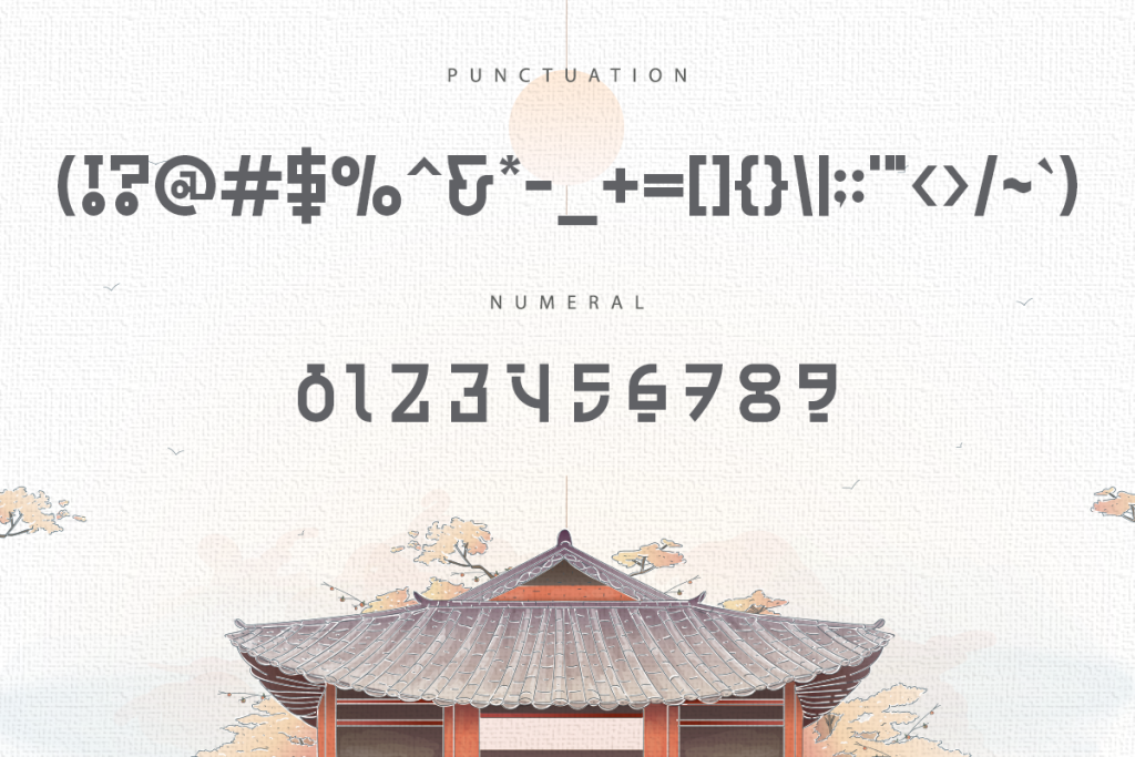 Seoul Modern Korean Font - Font Kong