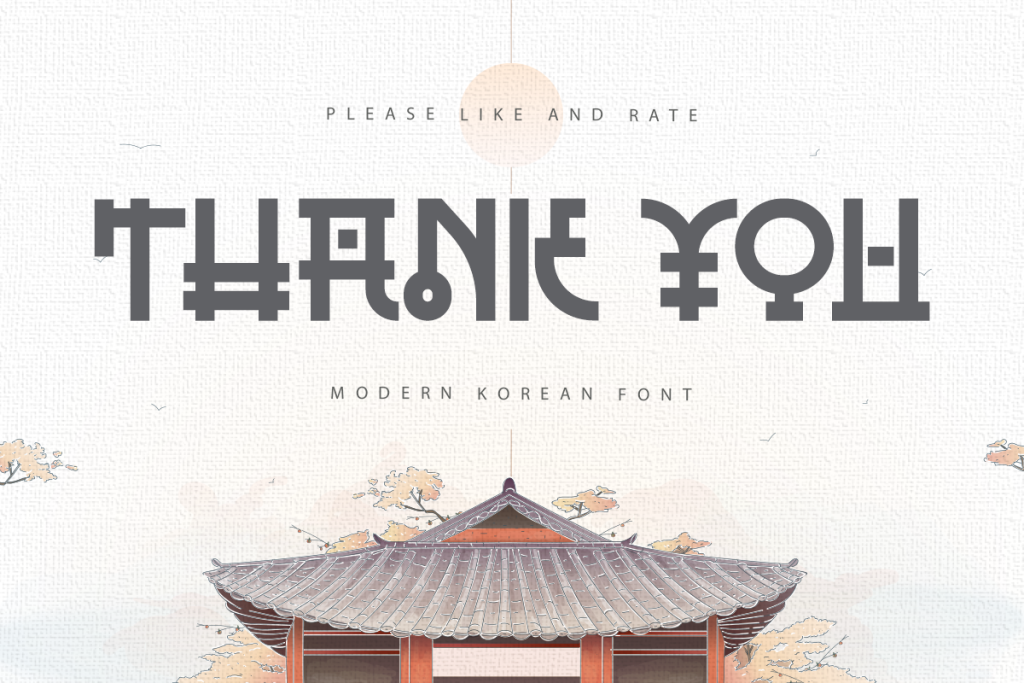 Seoul Modern Korean Font - Font Kong