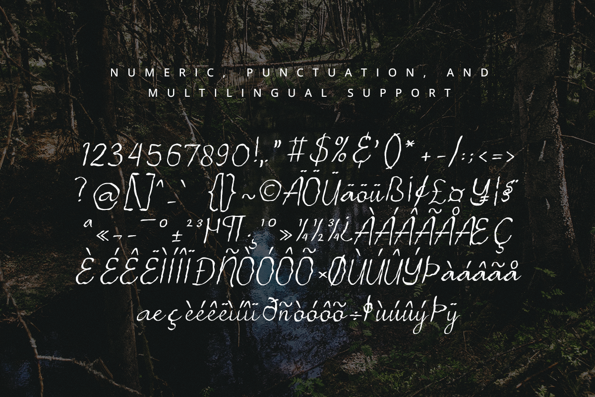 Flush Modern Display Decorative Font - Font Kong