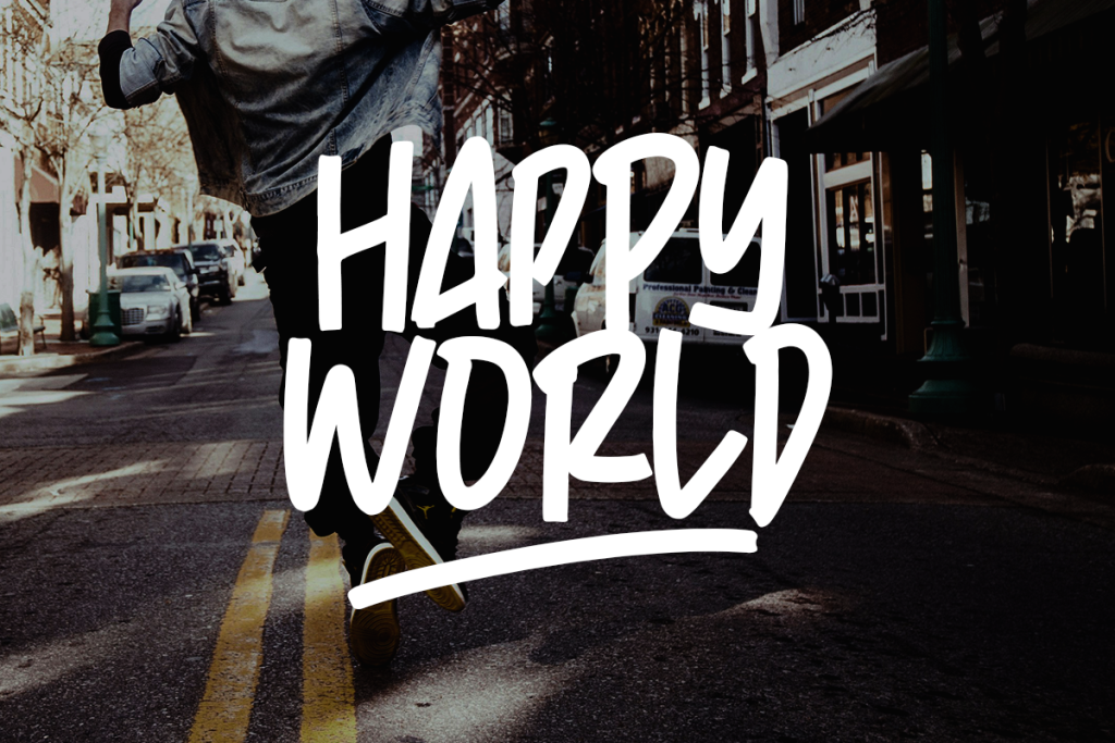 Urbaniser Modern Handwritten Display Font - Font Kong